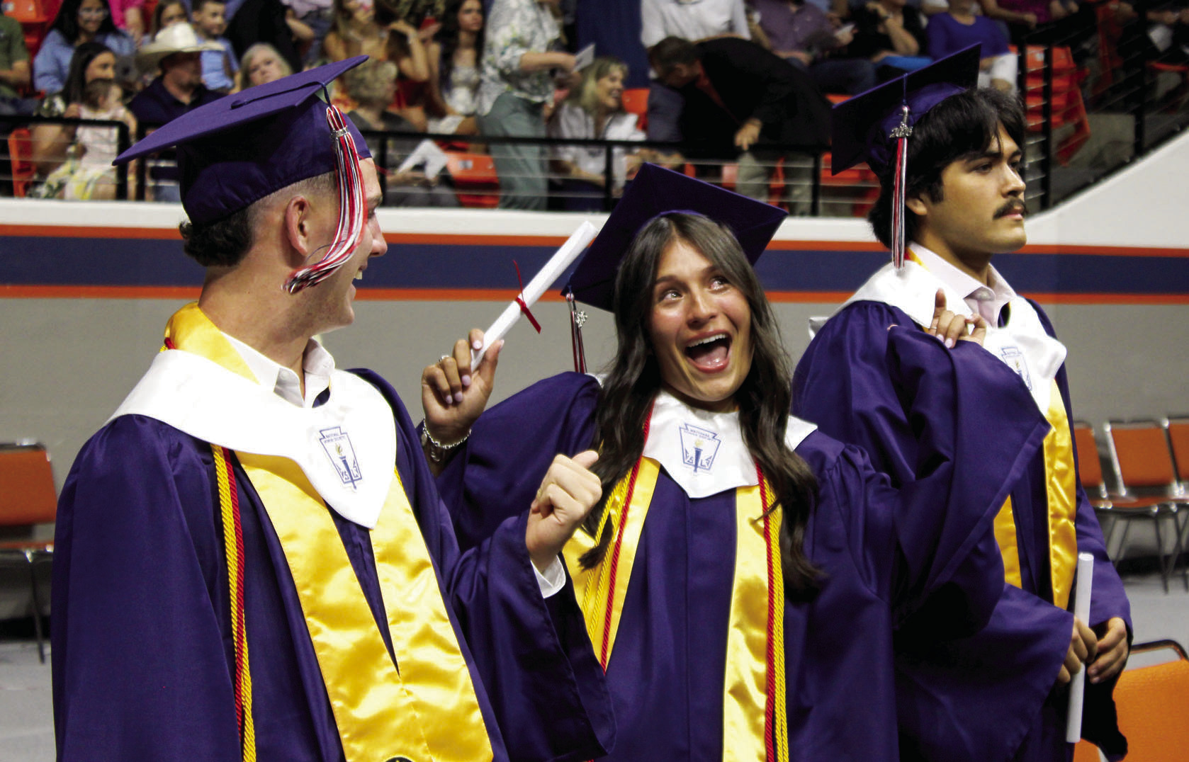 Diplomas in hand, emotions take over | Madisonville Meteor